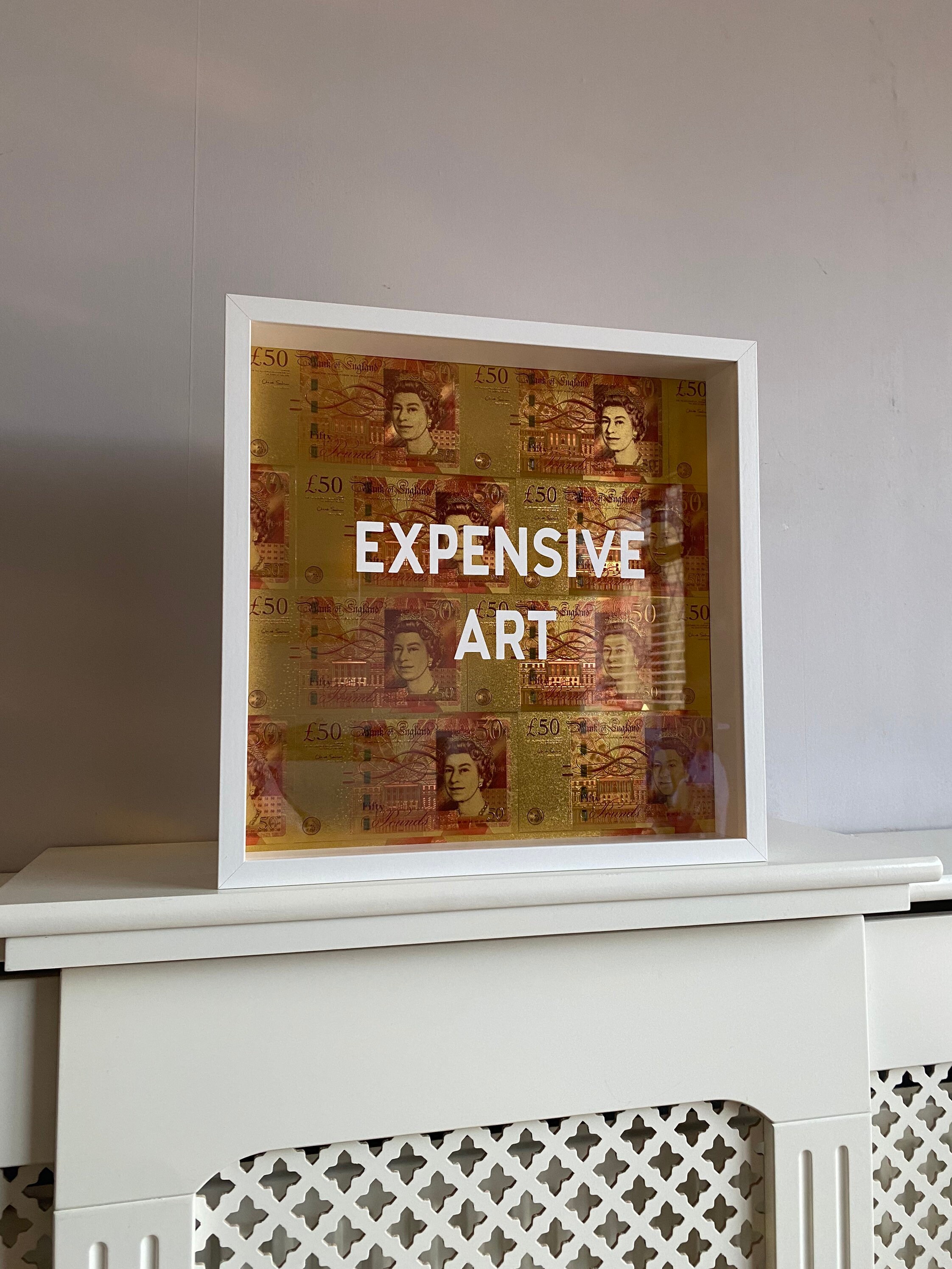 Original expensive Art Limited Edition Framed Wall Art 24K - Etsy