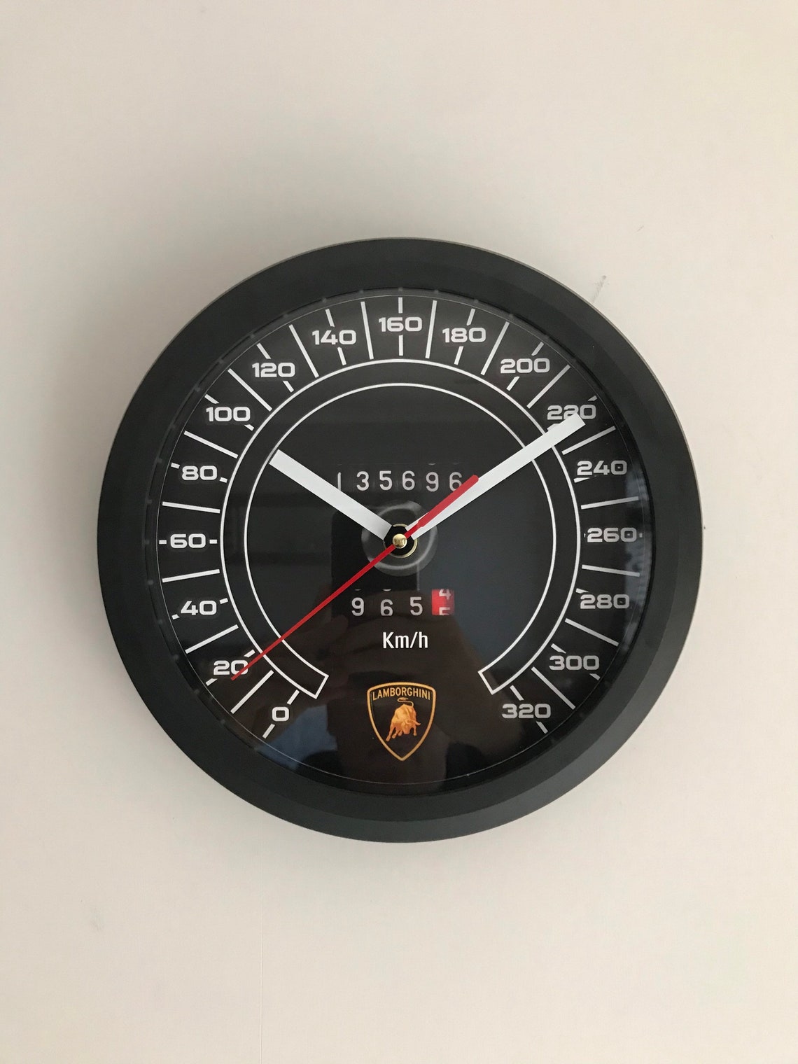 Lamborghini Countach Speedometer Wall Clock Very RARE Garage | Etsy UK