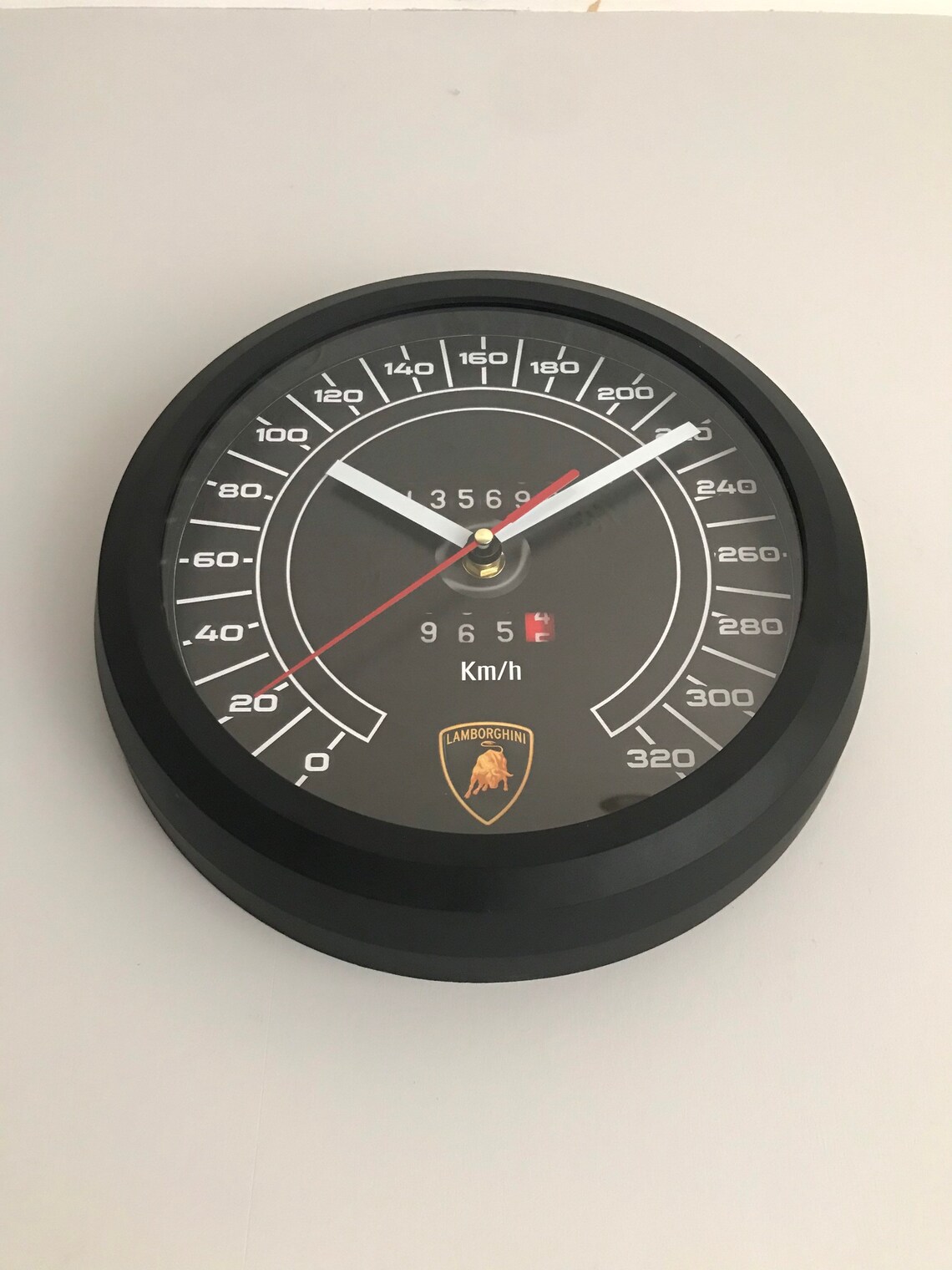 Lamborghini Countach Speedometer Wall Clock Very RARE Garage | Etsy