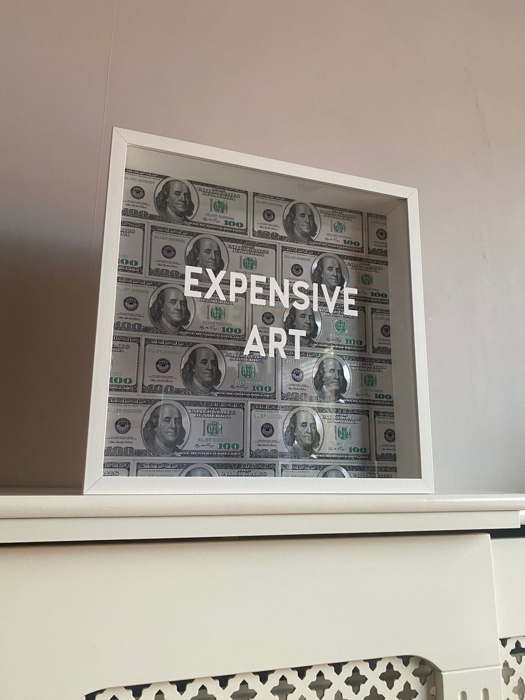 Original expensive Art Limited Edition Framed Wall Art Silver 100 ...