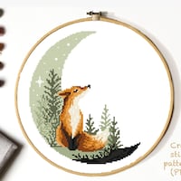 Fox Cross Stitch - Etsy UK