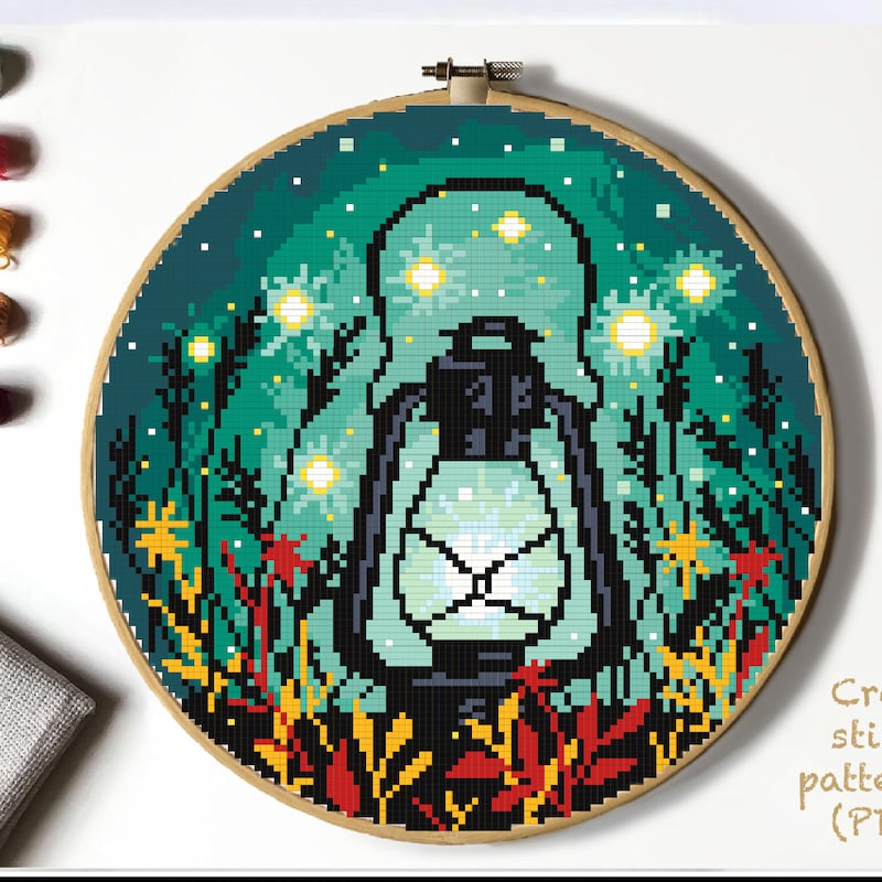 Firefly Cross Stitch - Etsy