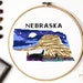 Nebraska State Modern Cross Stitch Pattern Nature Counted - Etsy