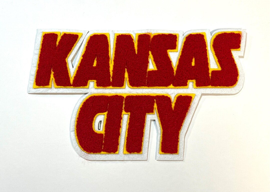 Large Kansas City Patch, KC Patch, Hat Patch, Jacket Patch, Iron on ...