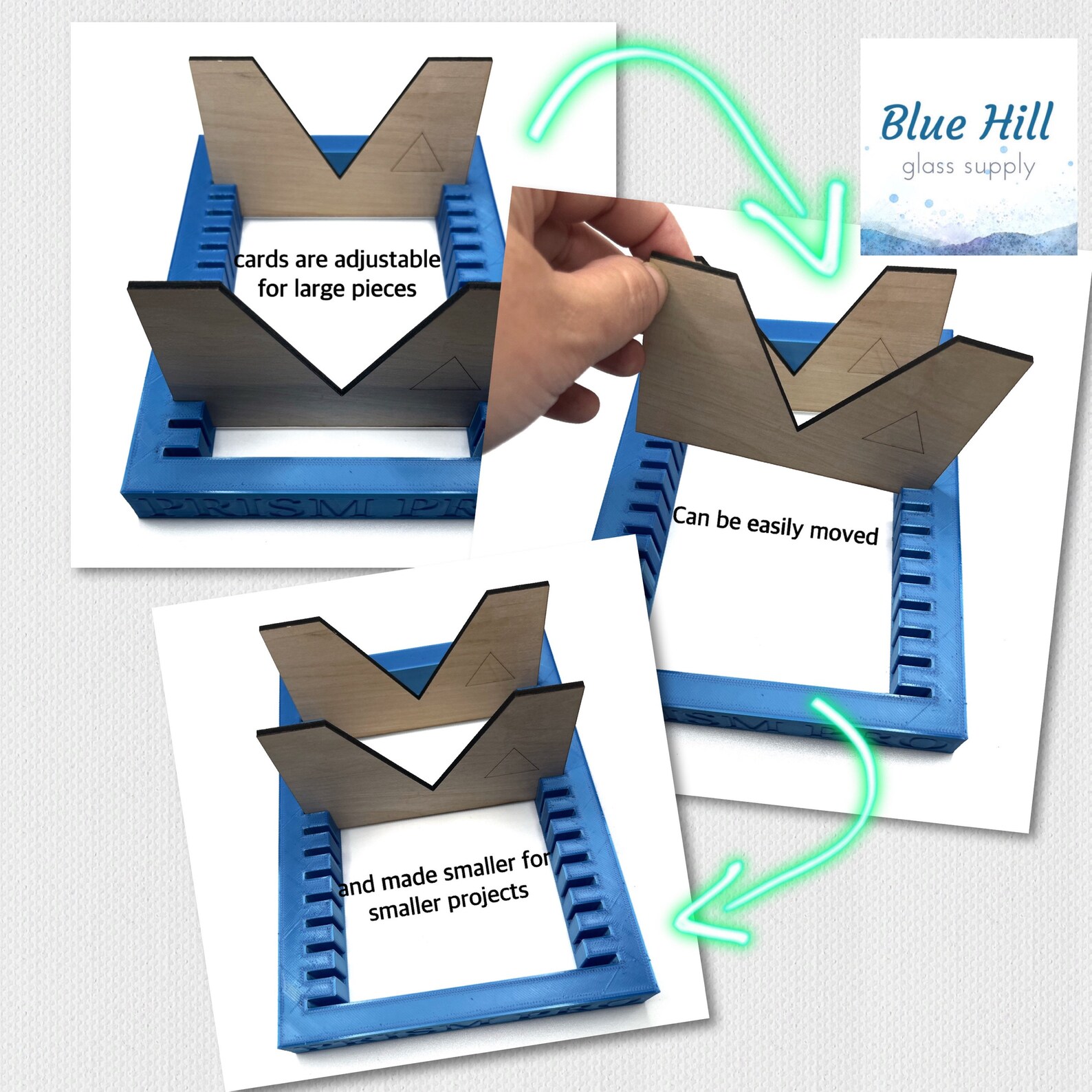 Prism Pro Stained Glass 3D Jig Tool for Making Prisms Make - Etsy