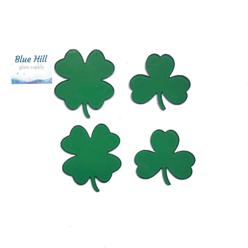 Glass Clover Shamrock - Etsy