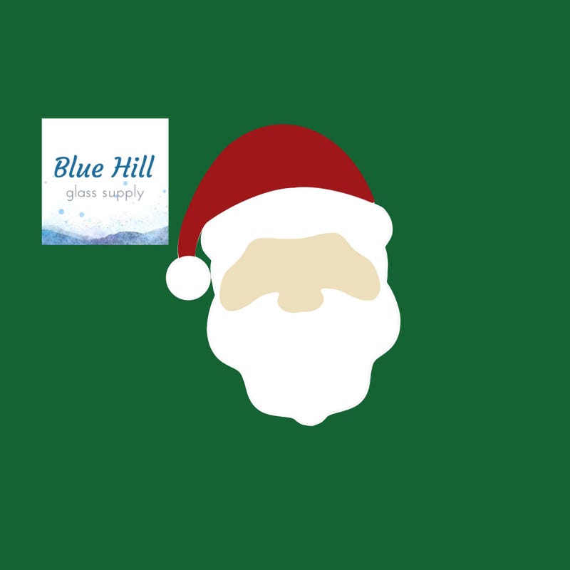 Santa Ornament Mosaic - Etsy