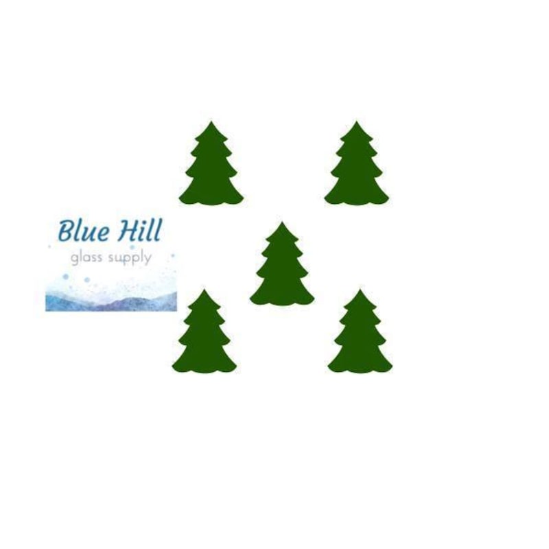 Spruce Tree Glass Art - Etsy