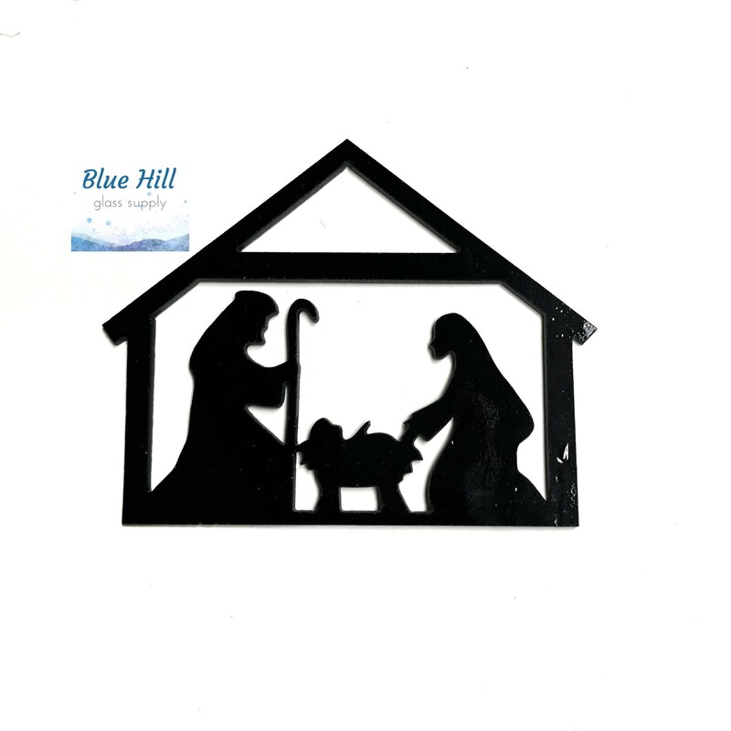 Glass Fused Nativity - Etsy