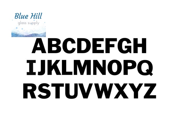 15 Handmade Ceramic Mosaic Tiles Letters Numbers Spaces - Etsy