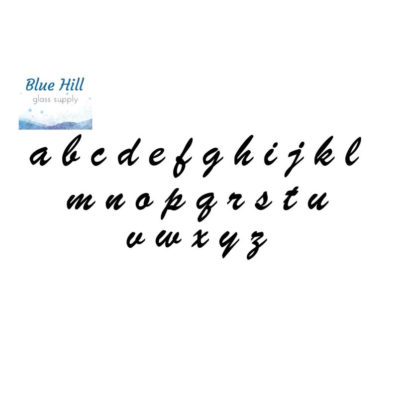 Stained Glass Letters - Etsy