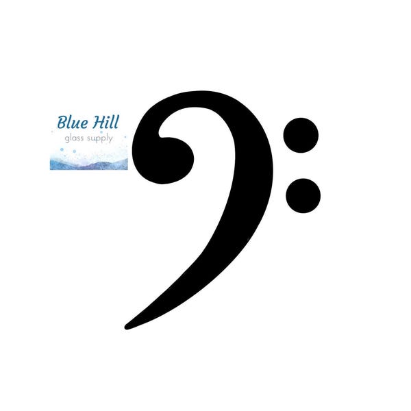 Bass Clef Pattern - Etsy