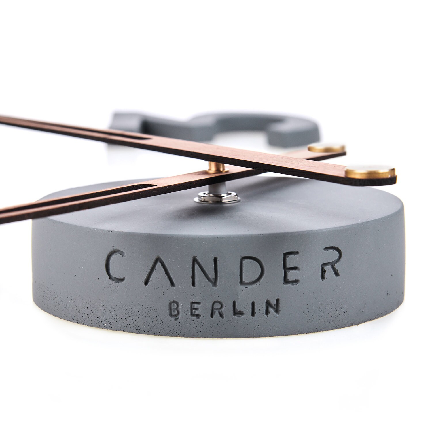 Cander Berlin MNU 6280 XXL 3D Beton Wanduhr Wandtattoo lautlos | Etsy