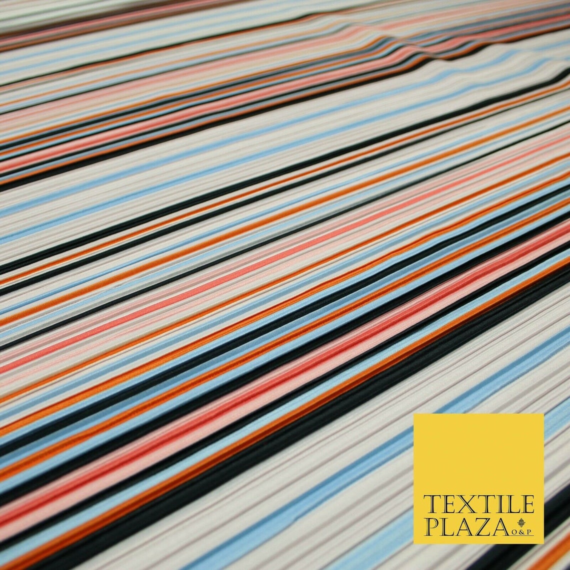 Multicolour Mixed Stripe Barcode Lines Printed Pleated Plisse - Etsy