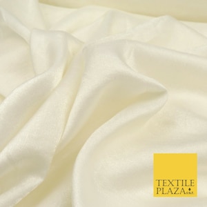 Ivory Cream Soft Smooth Silky Shimmer Polyester Woven Fabric - Etsy