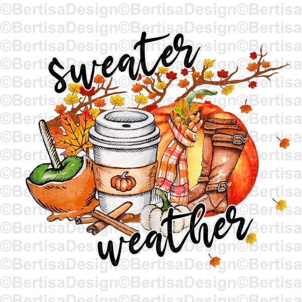 Sweater Weather Printable - Etsy