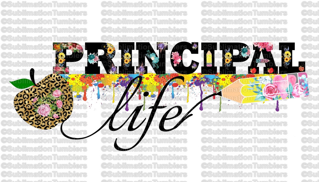 Principal Life Design in Digital Clipart File School Life PNG for ...