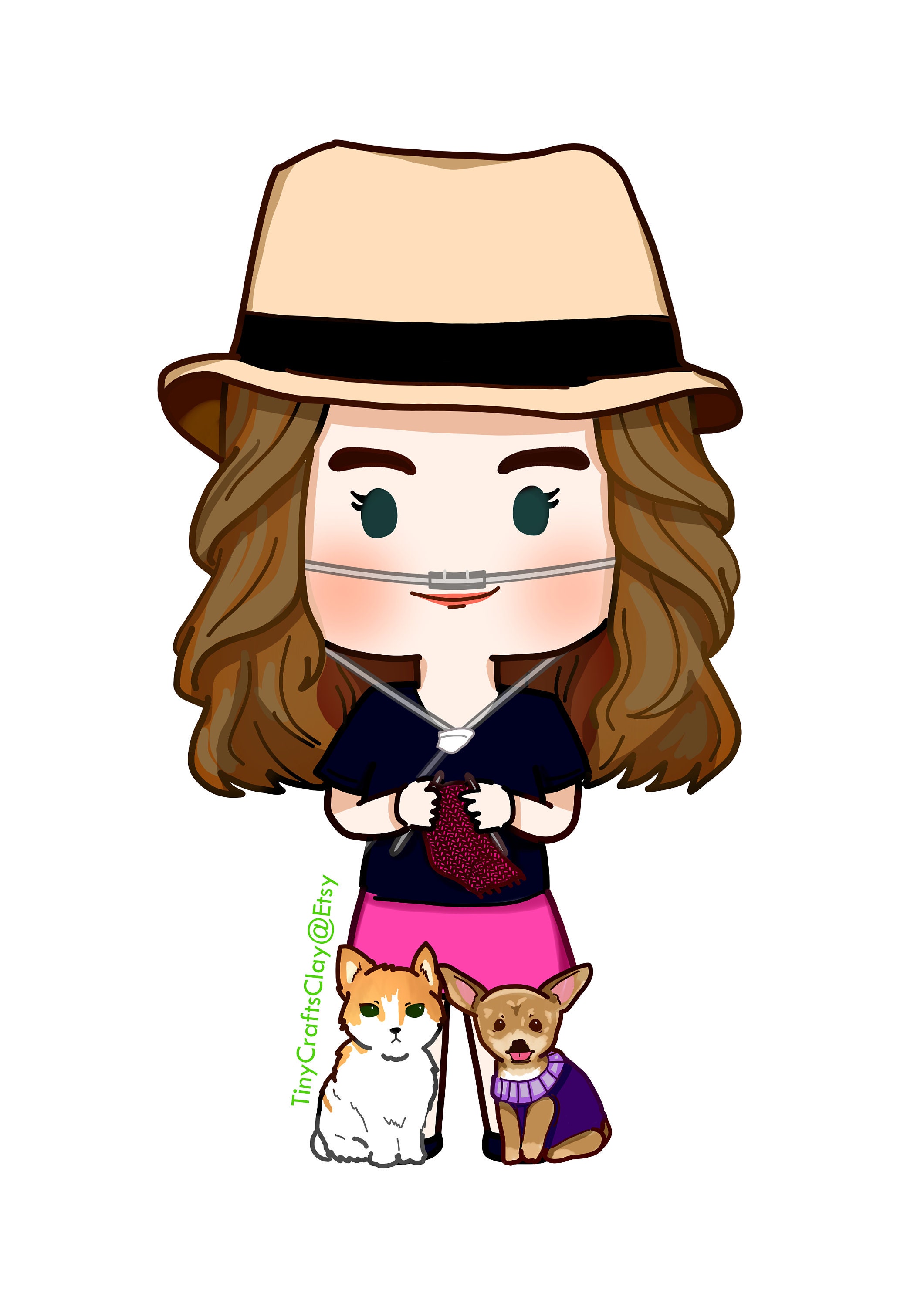 Custom Chibi Digital Art/Illustration Commission Original | Etsy