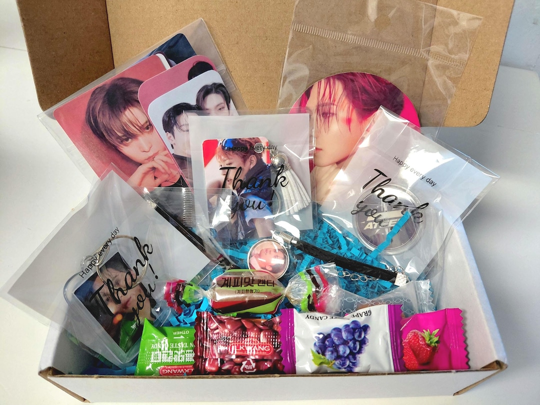 Small Kpop Mystery Box - Goodies and Snacks [choose Your Favorite Group ...
