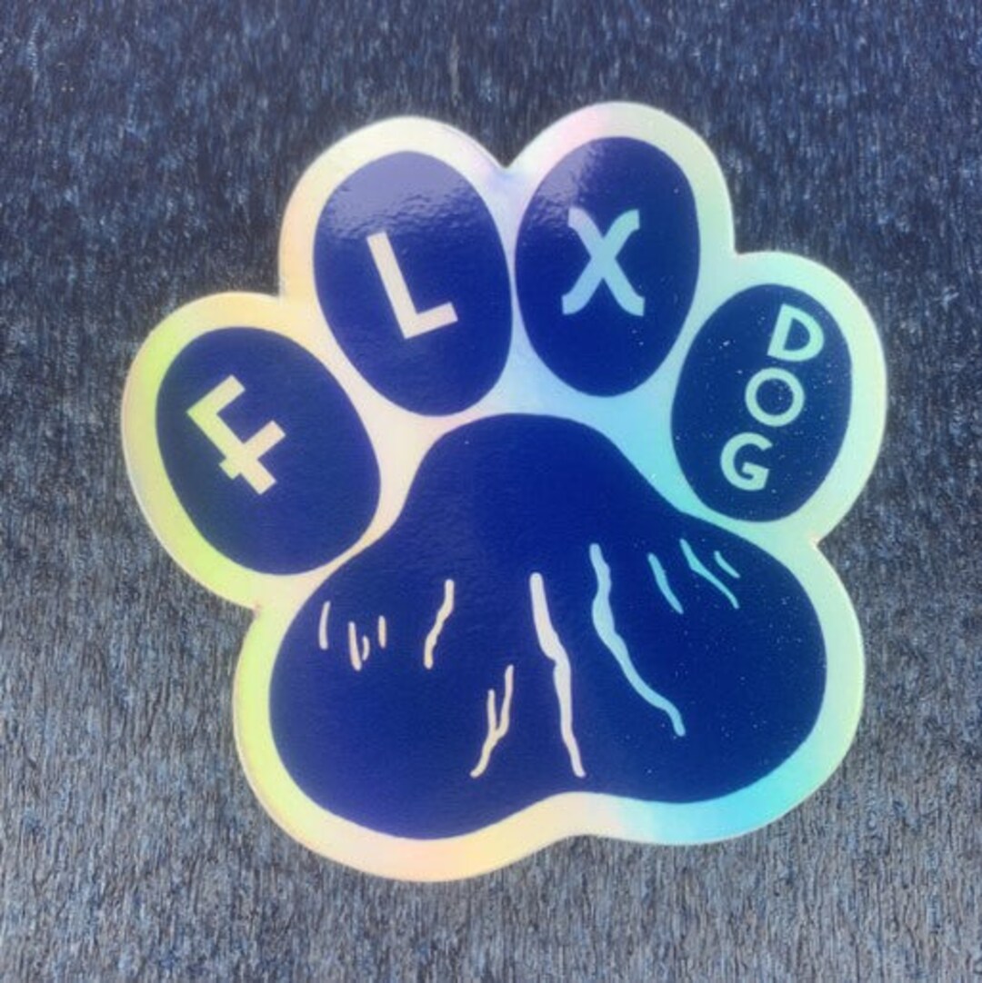 FLX Arrows Holographic Sticker - Etsy