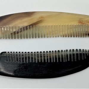 Natural Hand Made Sheep Horn Eyebrow Comb Eyeliner | Etsy