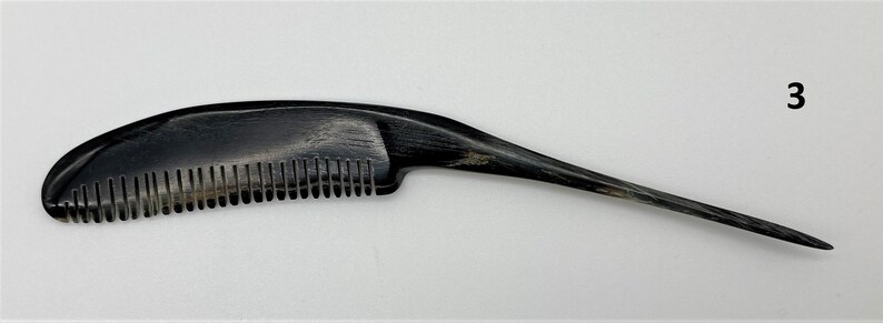 Natural Hand Made Sheep Horn Eyebrow Comb Eyeliner | Etsy