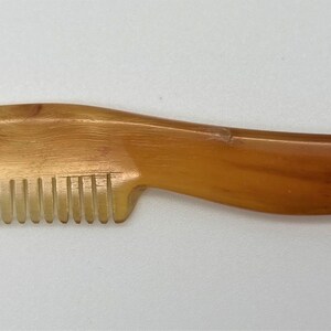 Natural Hand Made Sheep Horn Eyebrow Comb Eyeliner | Etsy