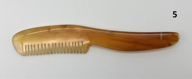 Natural Hand Made Sheep Horn Eyebrow Comb Eyeliner | Etsy