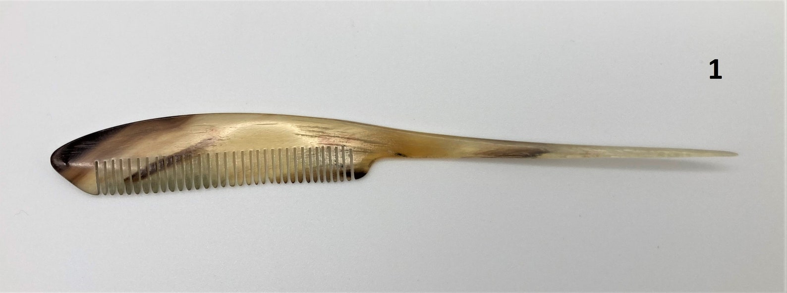 Natural Hand Made Sheep Horn Eyebrow Comb Eyeliner | Etsy