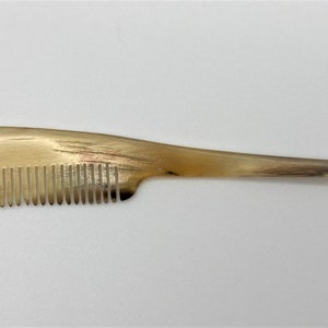 Natural Hand Made Sheep Horn Eyebrow Comb Eyeliner | Etsy