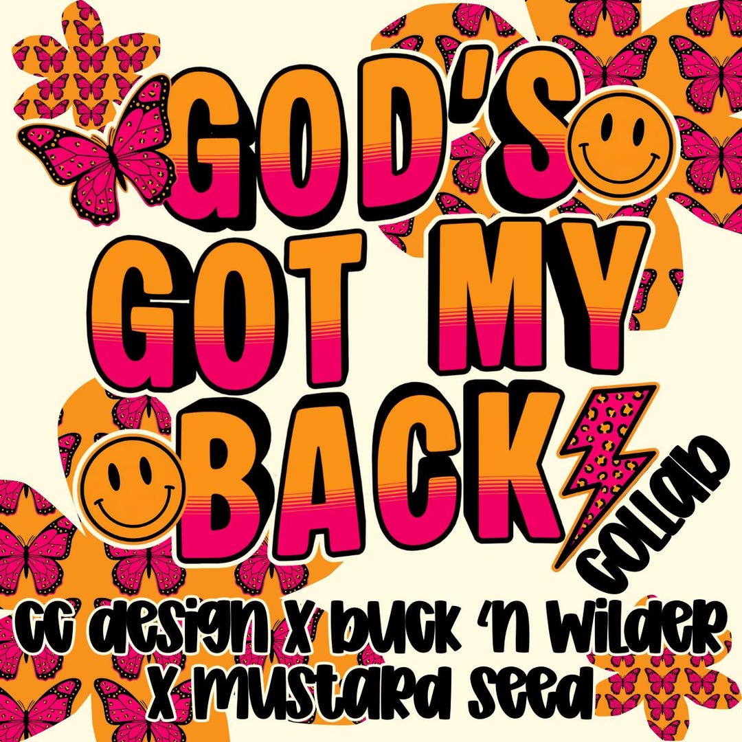 God’s Got My Back Collab Drive - Etsy