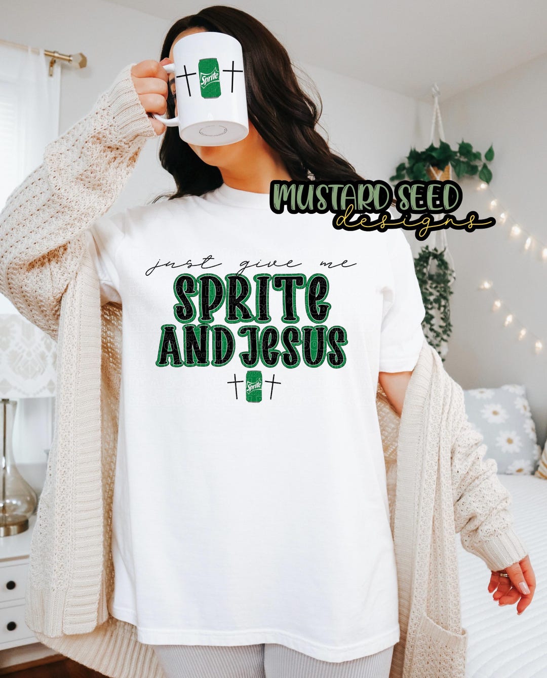 Sprite and Jesus BUNDLE Soda Can Christian PNG Tshirt File Design - Etsy