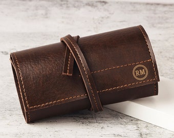 Leather Tech Roll - Etsy