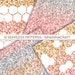 12 Honey Bee Glitter Digital Papers Gold Glitter Seamless | Etsy