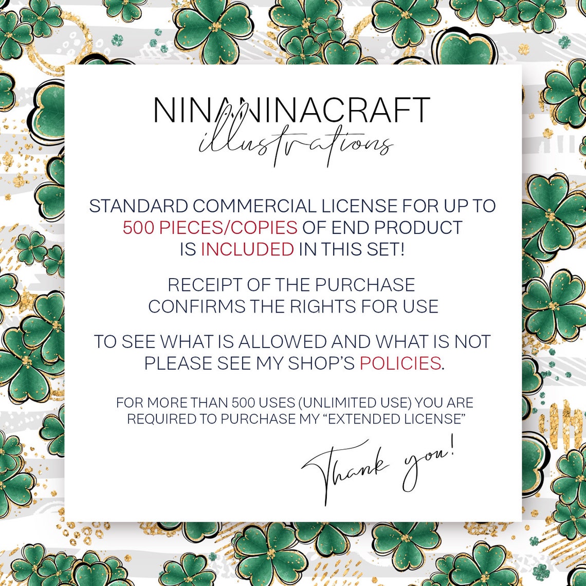 Saint Patrick's Day Clipart Digital Papers Pot of Gold - Etsy