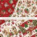 Cute Christmas Owls Digital Papers, Glitter Seamless Patterns ...