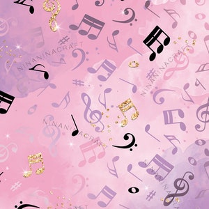 Hey Diddle Diddle Basics Seamless Patterns by Ninaninacraft, Nursery ...