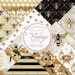 Honey Bee Digital Papers, Bumble Bee Seamless Patterns by Ninaninacraft ...