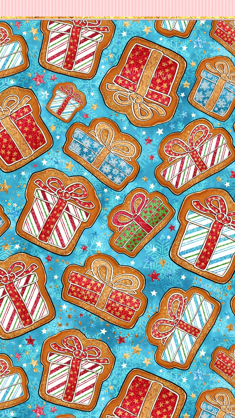 Christmas Gingerbread Clipart Cute Christmas Clip Art | Etsy