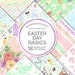 18 Easter Digital Papers, Cute Pastel Seamless Pattern, Custom Fabric ...