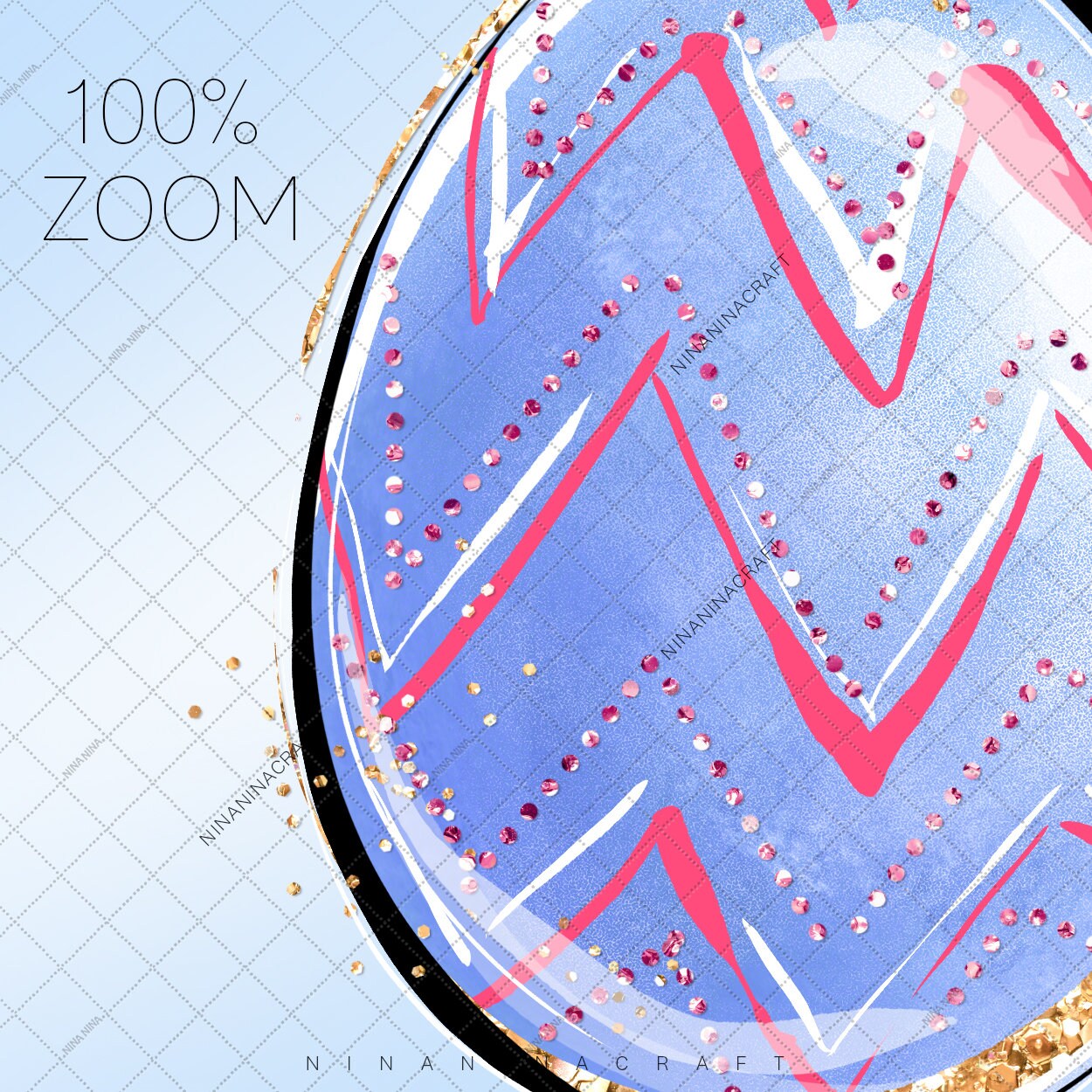 Spring Clipart by NinaNinaCraft Easter Eggs Clip Art Pack Egg Pile ...