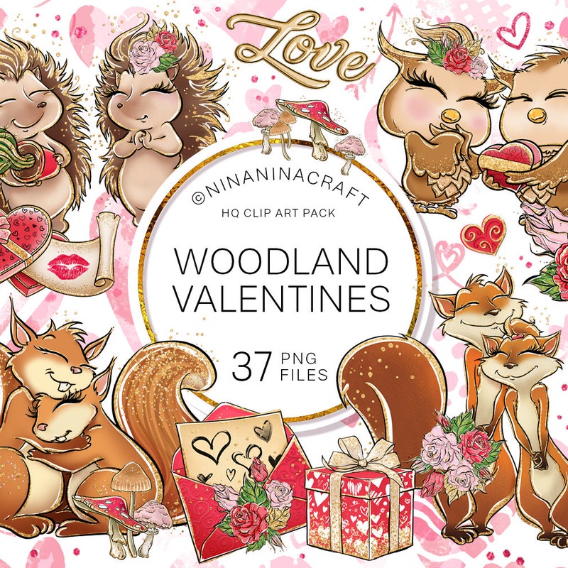 Valentines Day Clip Art - Etsy