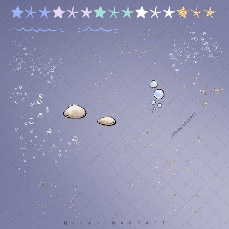 Cute Sea Fish Clip Art Pack Summer Underwater Clipart by | Etsy