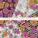 Halloween Flowers Digital Papers Cute Seamless Patterns - Etsy
