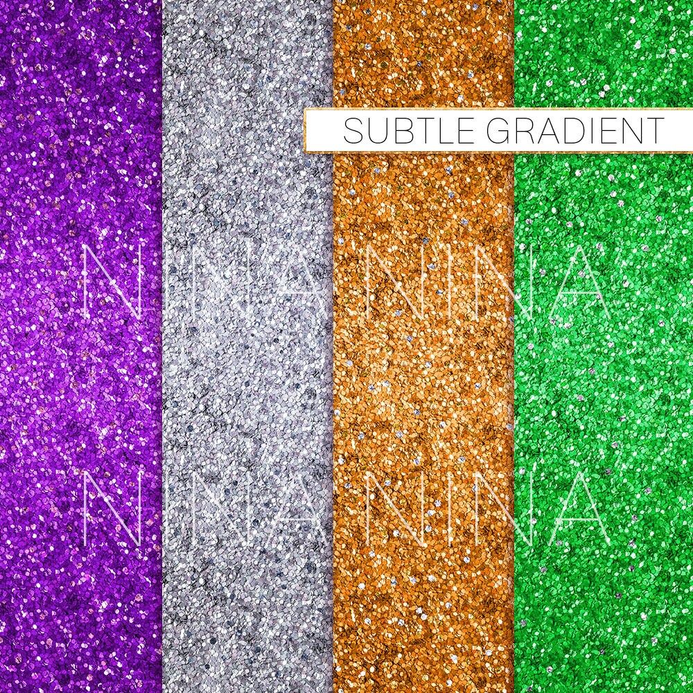 Halloween Glitter Digital Paper Glitter Seamless Patterns | Etsy