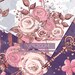 15 Rustic Lilac Digital Papers Flowers Rose Seamless Pattern - Etsy