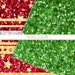 Christmas Glitter Digital Paper, Christmas Glitter Seamless Patterns ...