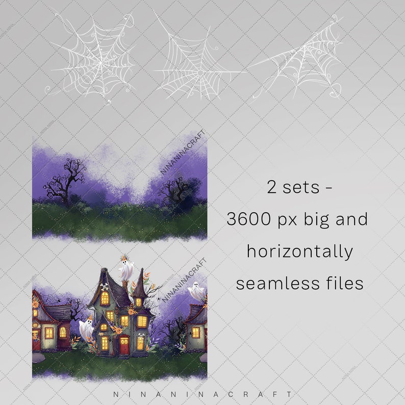 Cute Halloween Clip Art Pack Spooky Clipart by Ninaninacraft - Etsy