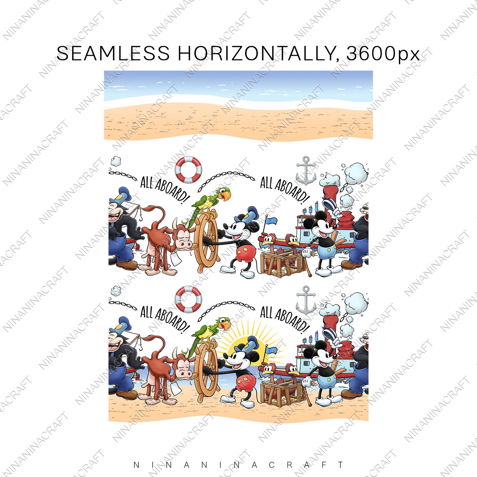 Steamboat Willie Clipart, Hand-drawn Nautical Clip Art PNG by ...