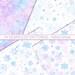 14 Watercolor Snowflakes Digital Papers, Glitter Snow Seamless Pattern ...